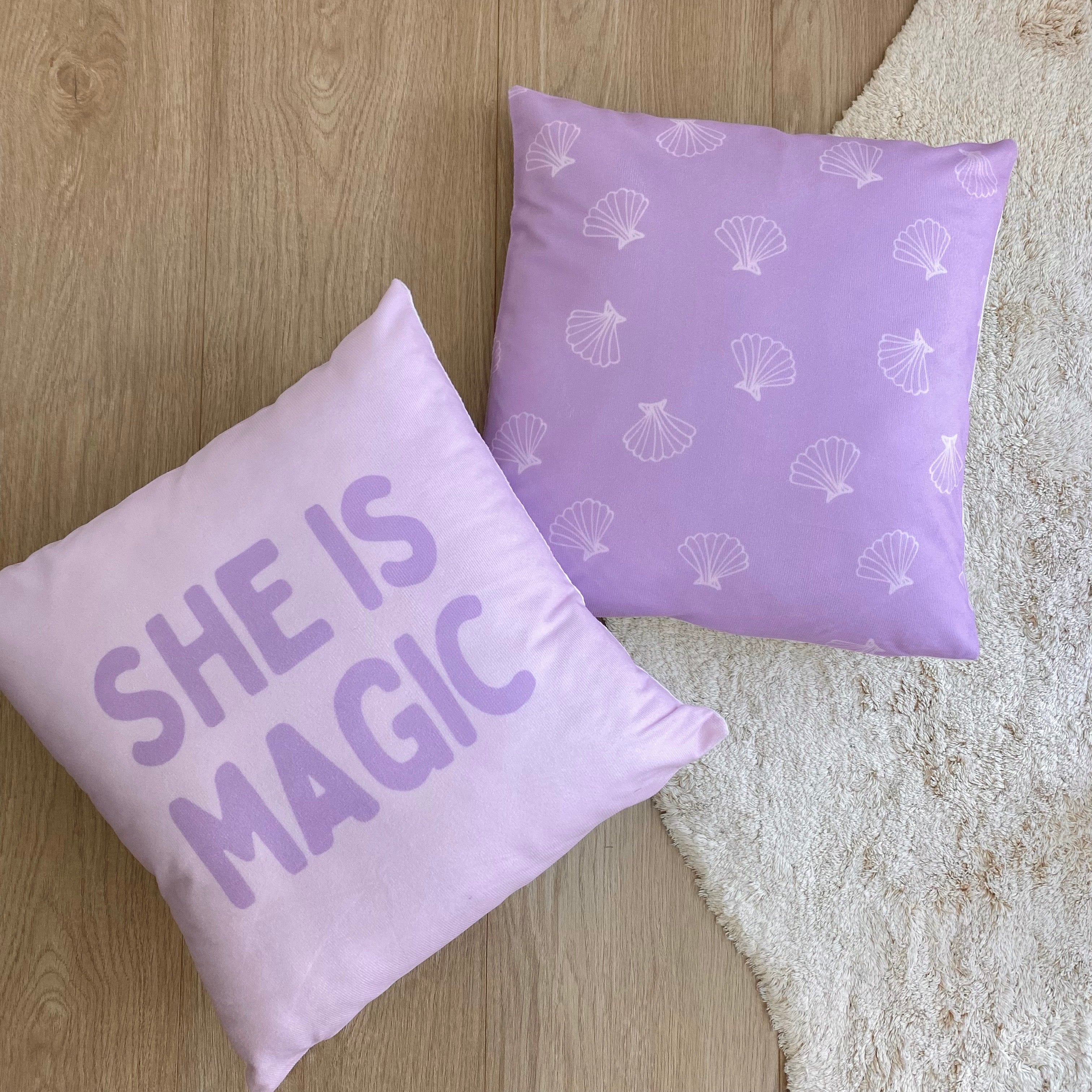 Clam shell cushion slip / cushion cover – Hello Saturday Kids Decor