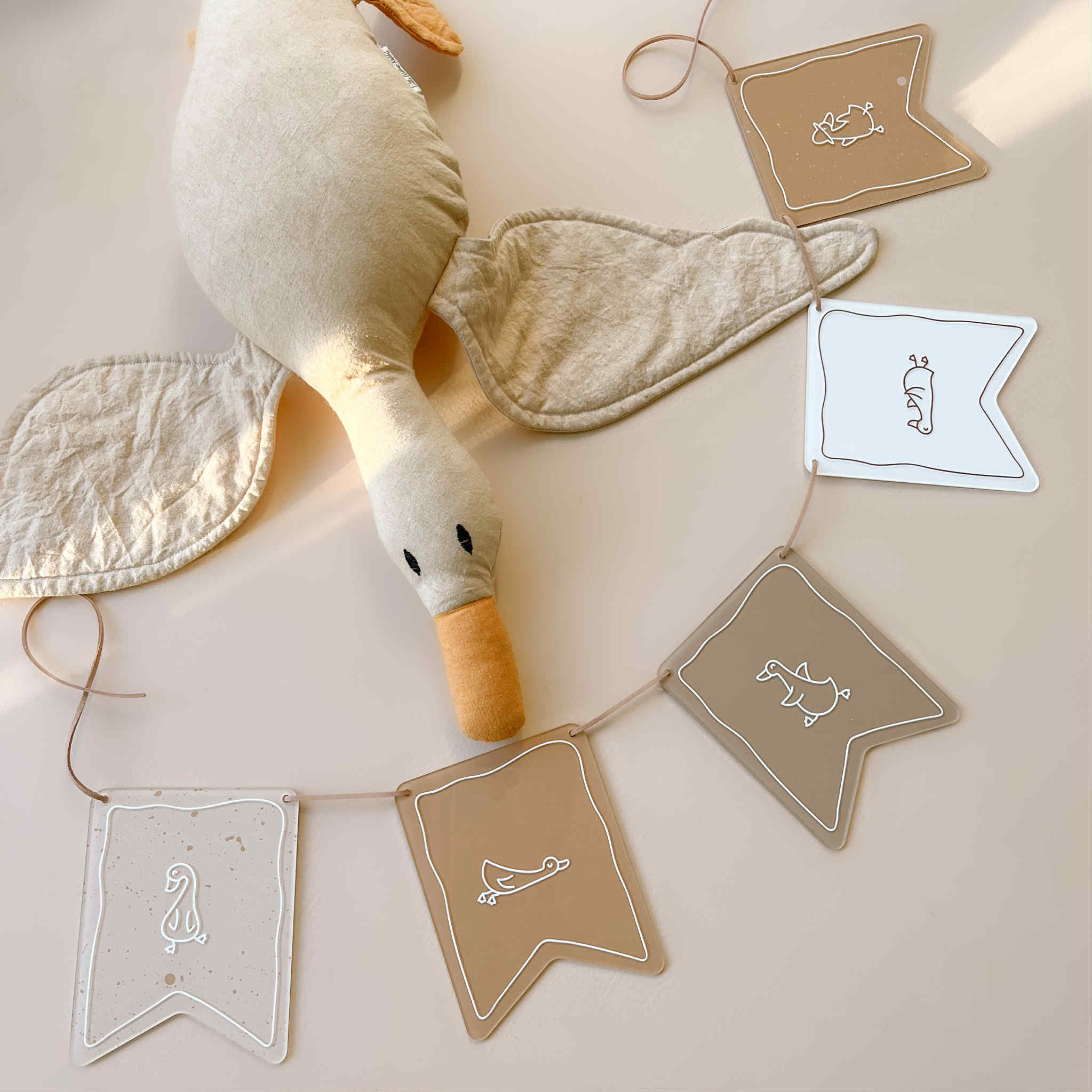 ACRYLIC BUNTING - Silly Goose – Hello Saturday Kids Decor